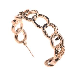 Zara | Jewelry | Zara Chain Hoops | Poshmark